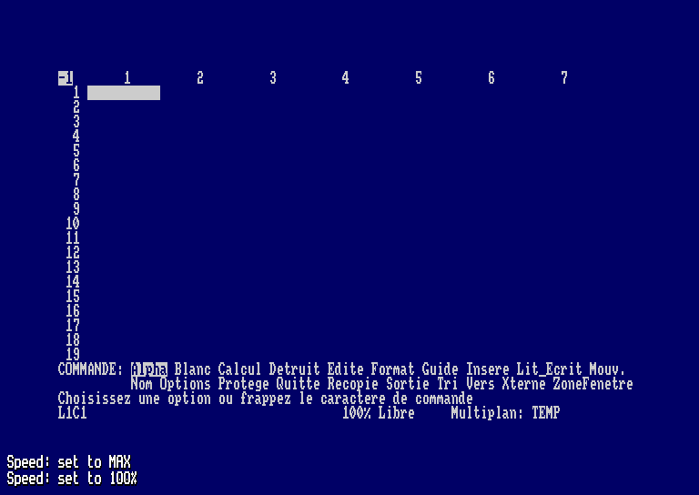 Multiplan v1.06 (1983)(Microsoft)(fr)[cpm version] - ROMs Amstrad CPC ...